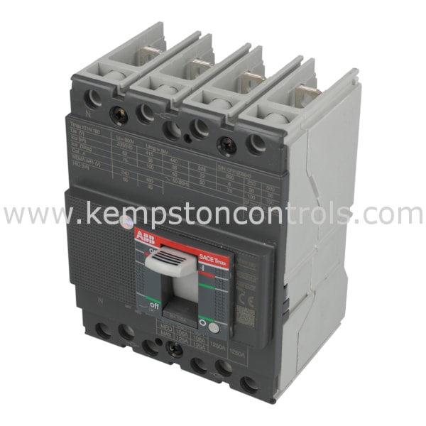 ABB 1TVS151800S2900 ABB EPP 160A 4P SWITCH INCOMING 4P MCCB 36KA TH/MAG ...