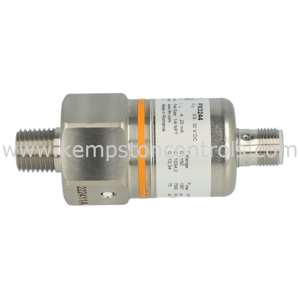 IFM PX3244 IFM PRESSURE TRANSMITTER WITH CERAMIC MEASURING CELL, 0 ...