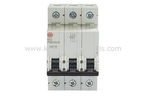 Wylex PSB332B WYLEX MINATURE CIRCUIT BREAKER, TYPE B, 32A, 10KA ...