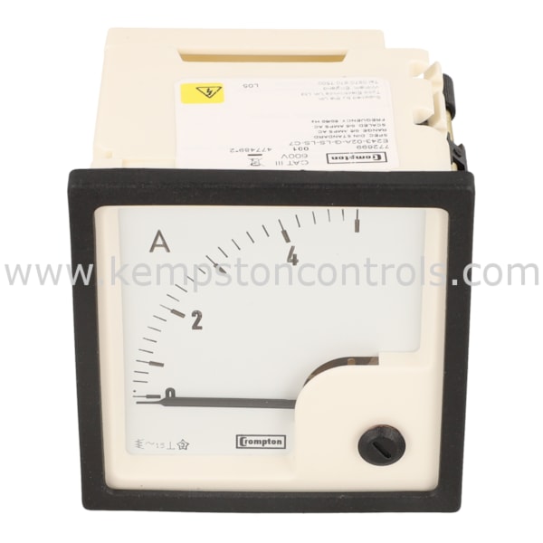 Crompton Instruments E243-02A-G-LS-LS-C7 CROMPTON INSTRUMENTS IRON AC ...