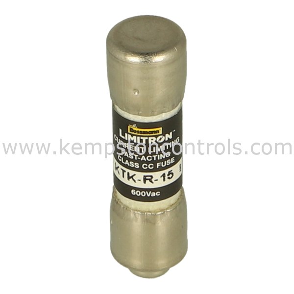 Bussmann KTK-R-15 CLASS CC FAST ACTING FUSE CLASS CC - LOW VOLTAGE ...