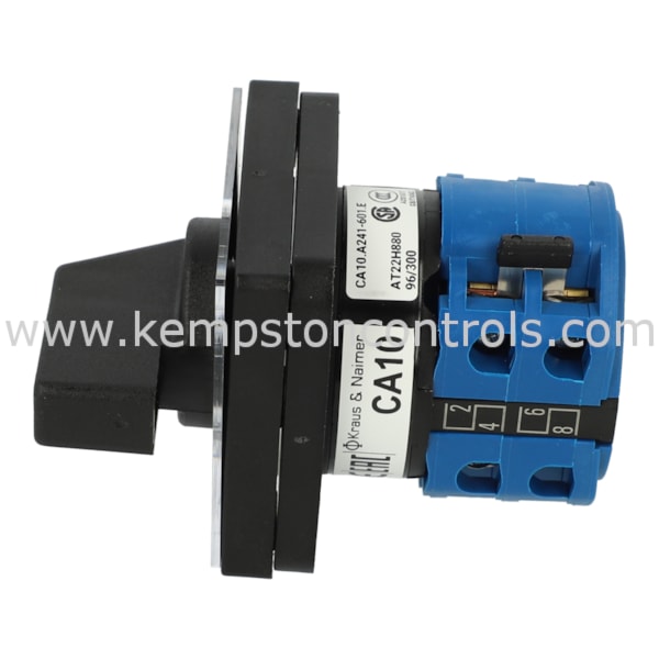 Kraus and Naimer CA10.A241.E.F115 KRAUS & NAIMER |SEL SWITCH, 20AM, 3POS, 1POLE, OFF-1-2-3 4 ...