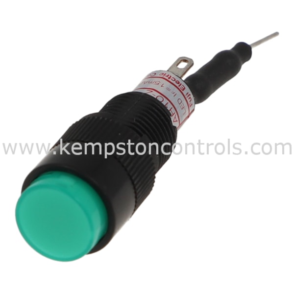Fuji AH10-ZGER FUJI PUSHBUTTON, GREEN LENS | Kempston Controls