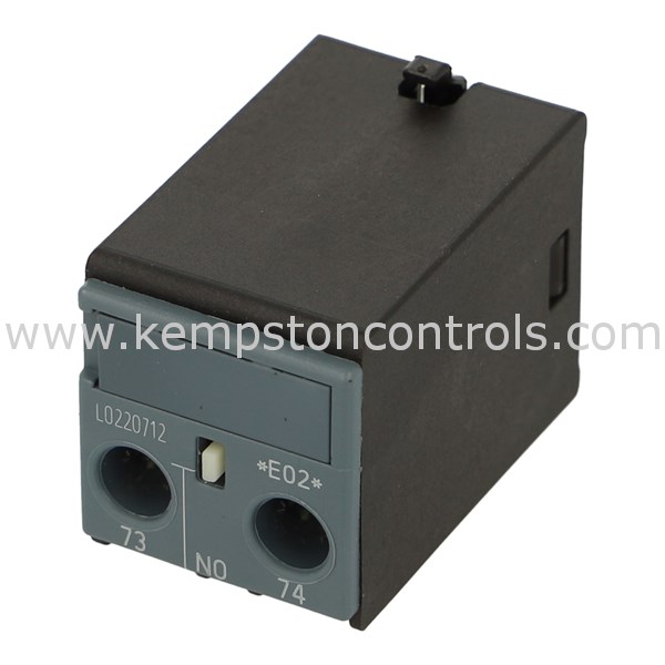 Siemens 3RH2911-1BA10 SIEMENS AUX.SWITCH BLOCK,FRONT,1NO, CURR.PATH: 1 | Kempston Controls