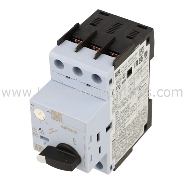 WEG MPW40-3-U004 WEG MOTOR PROTECTION CIRCUIT BREAKER, 40A, 2,5-4A ...