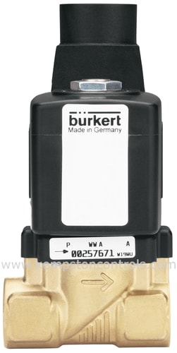 Burkert 00280461 2/2-WAY-SOLENOID VALVE, SERVO COUPLED, A NORMAL, INLET PORT 1 (P/NC) | Kempston ...