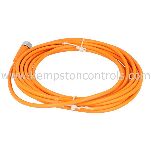 IFM EVT001 IFM CONNECTOR CABLE, M12, FEMALE, STRAIGHT, 4 PIN, 5M ORANGE ...