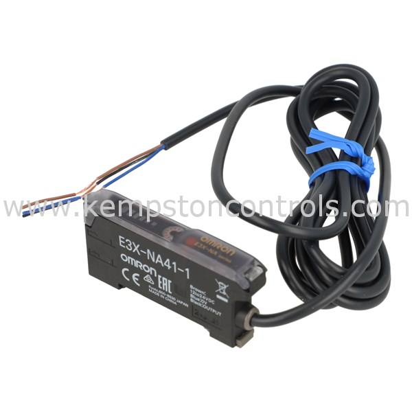 Omron E3X-NA41-1 2M OMRON FIBER AMPLIFIER, DC, 3-WIRE, PNP, 2M CABLE ...