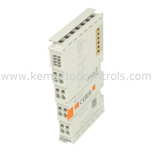 Beckhoff EL9110 BECKHOFF POTENTIAL SUPPLY TERMINAL,= 10A,90MA,24VDC,-25 ...