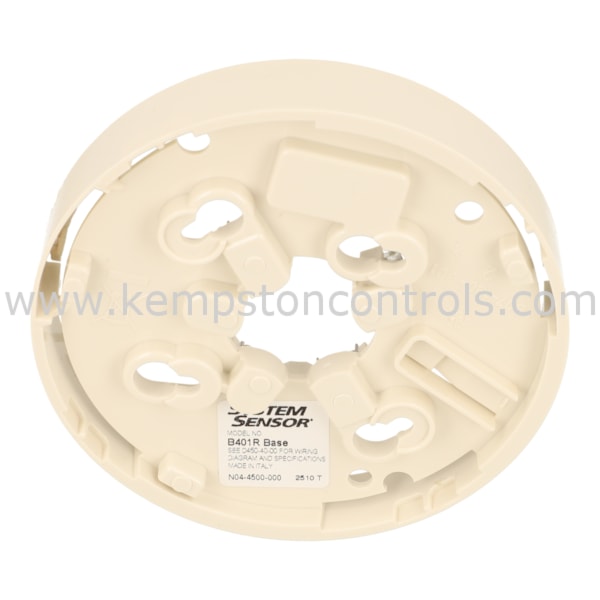 Honeywell Notifier B401R HONEYWELL NOTIFIER DETECTOR MOUNTING BASE ...