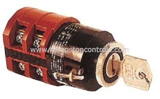 Lovato GN2092U12 ON/OFF CAM SWITCH 20A AC1 4P KEY OPERATION FRONT ...