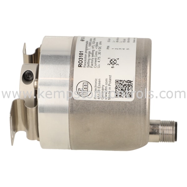 IFM RO3101 IFM INCREMENTAL ENCODER WITH HOLLOW SHAFT, Ø12MM, 1...10000, IO-LINK, M12, 4.75-30VDC ...