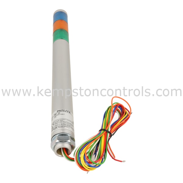 Patlite MP-302C-BYG PATLITE MP SERIES COLOURED SIGNAL TOWER, 3 LIGHTS ...