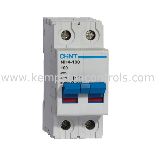CHINT NH4-90208 ISOLATOR,, SWITCH DISCONNECTOR, 125A, 2 POLE, NB SERIES ...