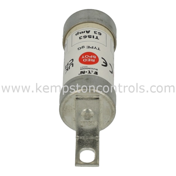 Bussmann TIS63 BUSSMANN (GE) FUSE, 63 AMP 660V AC | Kempston Controls