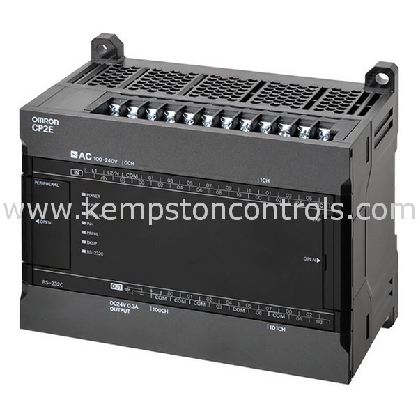 Omron CP2E-E30DR-A CP2E SERIES COMPACT PLC - ESSENTIAL TYPE; 18 DI ...