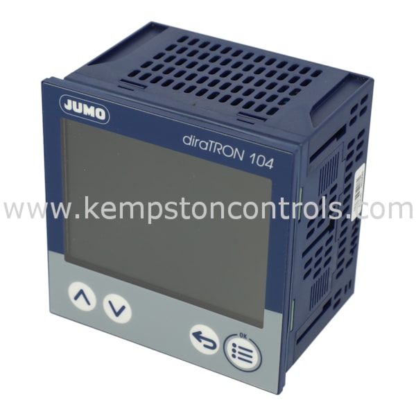 JUMO 00680798 JUMO DIRATRON 104 COMPACT CONTROLLER, 96X96MM, 1 ANALOG ...