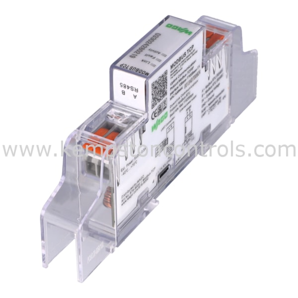 WAGO 879-9000 WAGO COMMUNICATION MODULE, MODBUS TCP, RJ-45, RS-485 ...