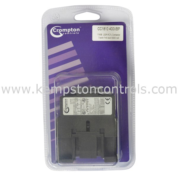 Crompton Controls CC1810-400VBP CROMPTON CONTROLS 11KW (32A AC1 ...
