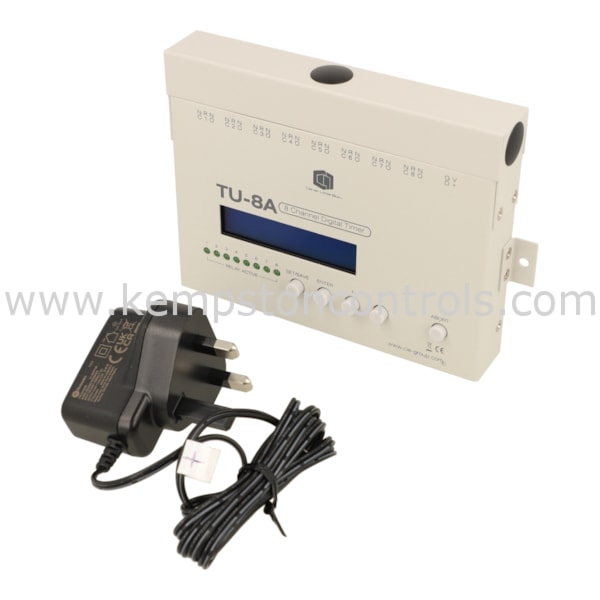 Other TU-8A CIE 8 CHANNEL DIGITAL TIMER UNIT - 7 DAY WEEK EVENT ...