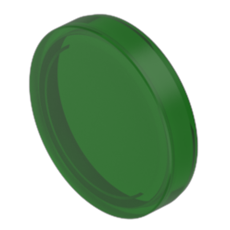 EAO 704.602.5 EAO LENS GREEN D29 PLASTIC TRANSPARENT | Kempston Controls