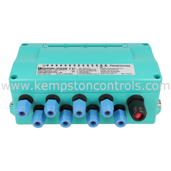 Pepperl + Fuchs F2D0-MIO-EX12.PA.1.02 P + F FIELDBUS MULTI INPUT/OUTPUT DEVICE WITH ALUMINIUM ...