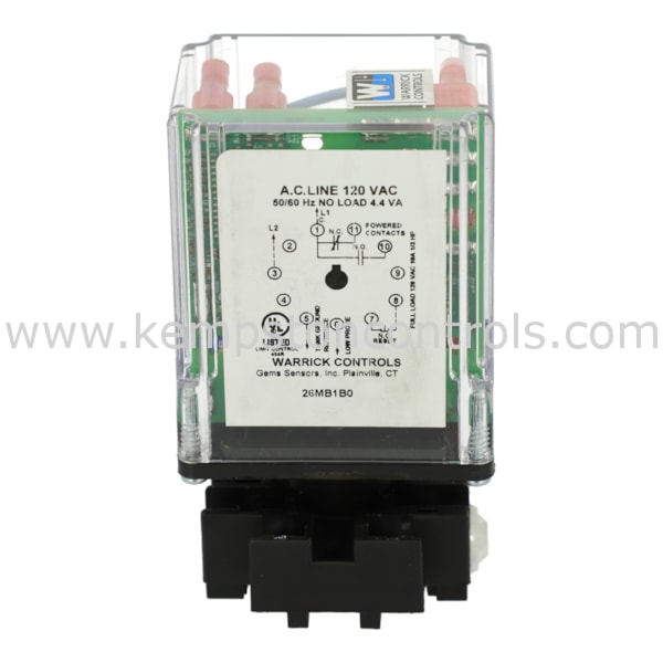 GEMS 26MB1B0 GEMS WARRICK SERIES 26M LEVEL CONTROLLER, 10K, 120VAC ...