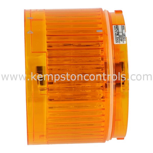 Patlite LR7-E-Y PATLITE LED MODULE, AMBER, COLORED LENS, 70MM DIA. FOR ...
