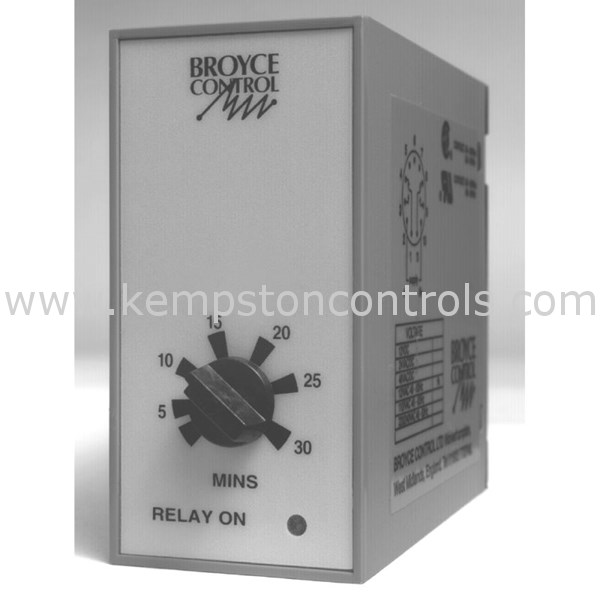 Broyce Control B1DK 110VAC 0-30SECS BROYCE TIMER 110VAC 0-30 SECS | Kempston Controls