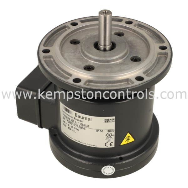 Baumer Hubner POG9 DN 500 I BAUMER INCREMENTAL ENCODER, SOLID SHAFT ...