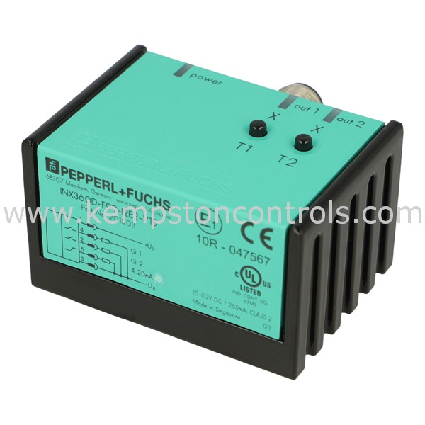 Pepperl + Fuchs INX360D-F99-I2E2-V15 P+F INCLINATION SENSOR, 1 AXIS 0 ...