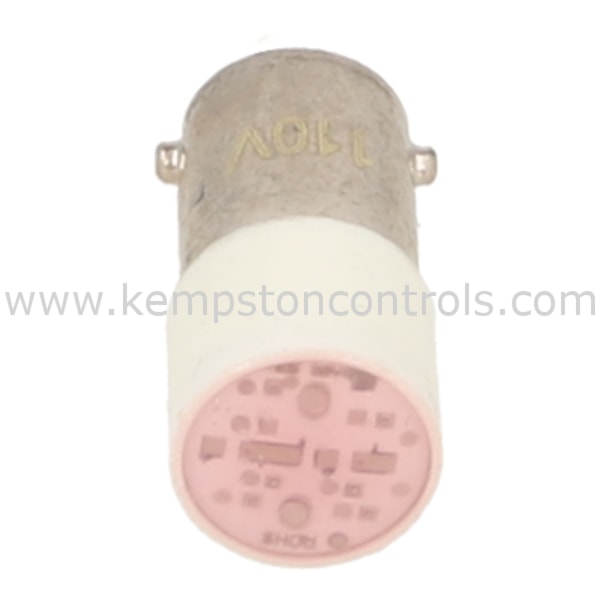 ABB BA9S110LEDR ABB LED BULB, ILLUMINATD, RED, 110-120 VAC, BA9S ...