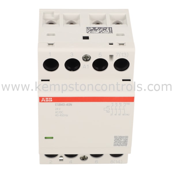 ABB 1SAE342111R0140 ABB INSTALLATION CONTACTOR, 24V, 400VAC, 40A, 4NO, 4 POLES, IP20 | Kempston ...
