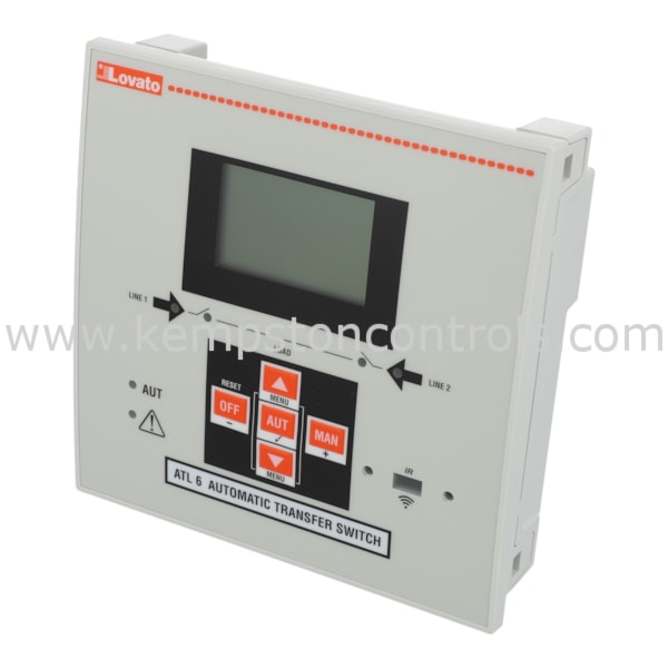 Lovato ATL600 LOVATO AUTO TRANSFER SWITCH 100-240VAC | Kempston Controls