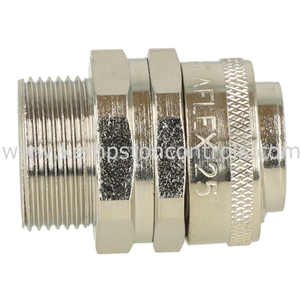 Adaptaflex SP25M25B ABB ADAPTAFLEX 3/4" NICKEL PLATED BRASS, STRAIGHT ...