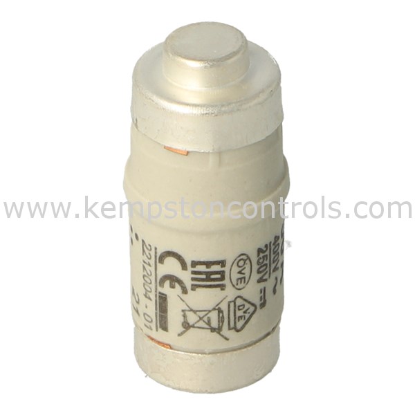 ETI D02/50A/GL ETI D02 (E18) 50A GL BOTTLE FUSE 400V | Kempston Controls
