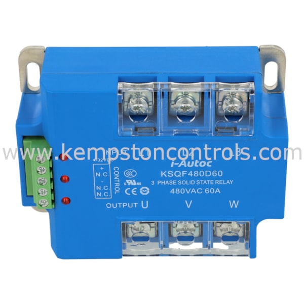 Kudom KSQF480D60 KUDOM 60A 3 PHASE 4-32VDC ZERO X SSR WITH INTEGRATED ...