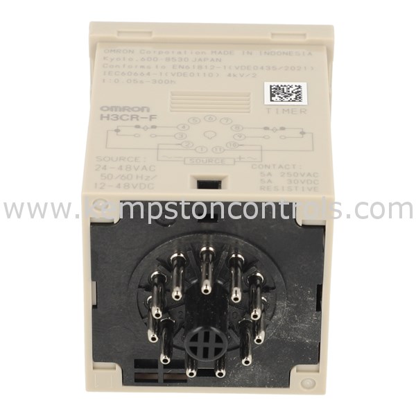 Omron H3CR-F AC24-48/DC12-48 OMRON TIMER, 11-PIN, 1/16DIN (48 X 48MM ...