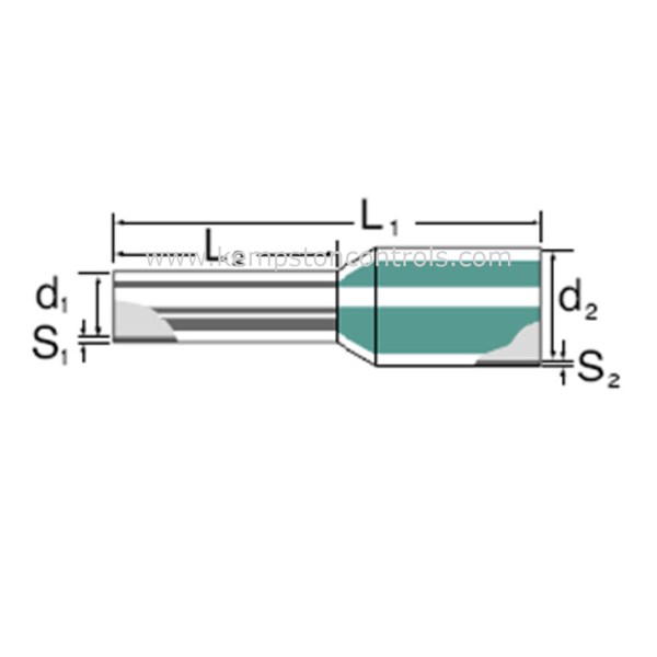 Weidmuller 9019030000 WEIDMULLER WIRE END FERRULE, INSULATED, 8MM, 6MM ...