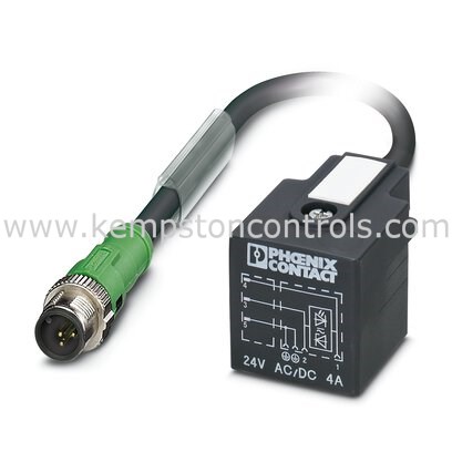 Phoenix 1434895 PHOENIX SENSOR/ACTUATOR CABLE, 3-POSITION, PUR HALOGEN ...