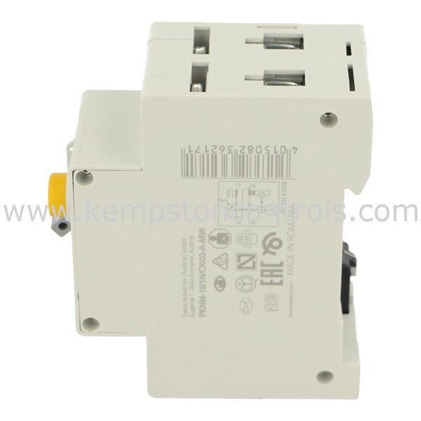 Eaton Moeller PKNM-16/1N/C/003-A-MW MOELLER COMBINED BREAKER, RCD/MCB, 16A, 30MA, 1POLE + N ...