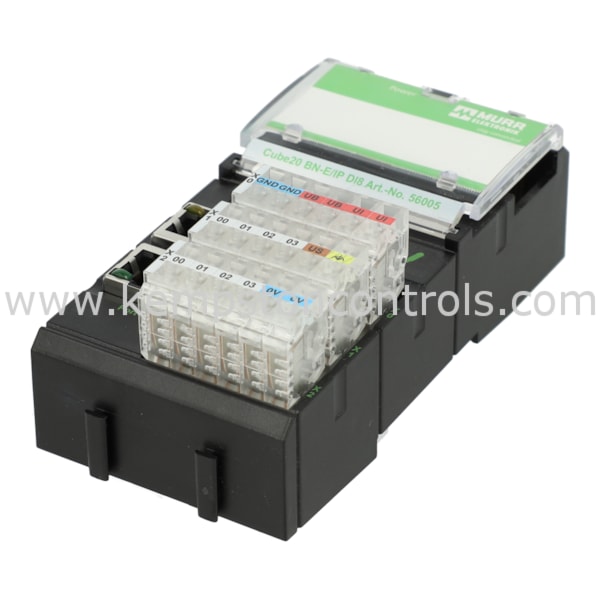 MURR 56005 MURR CUBE20 BUS NODE ETHERNET-IP, 8 DIGITAL INPUTS, 4A ...