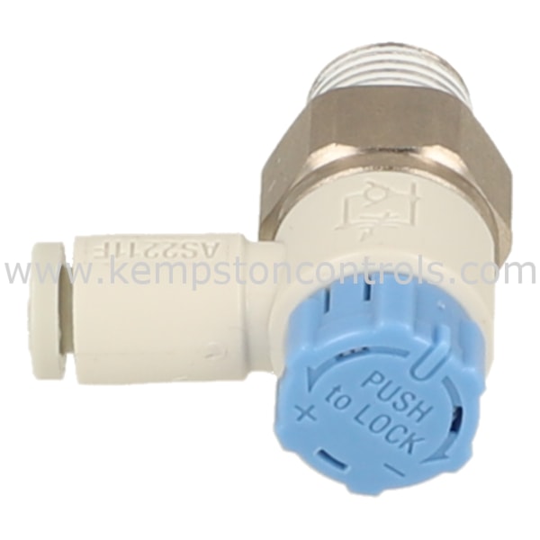 SMC AS2211F-01-04SA SMC AS***1F-A, SPEED CONTROLLER, ONE TOUCH FITTING ...
