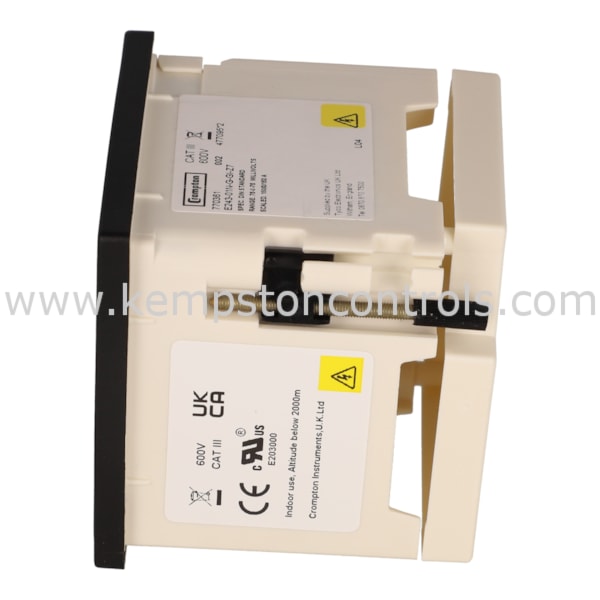 Crompton Instruments E243-01N-G-GI-Z7 CROMPTON INSTRUMENTS 72 DIN 75MV SHUNT OP.DC VOLTMETER ...