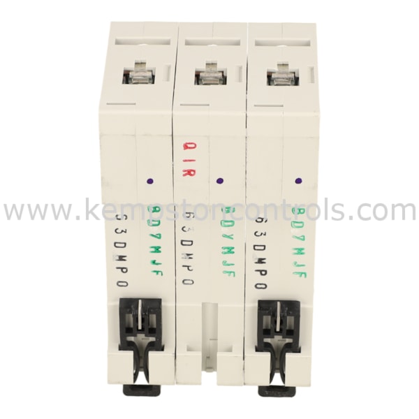 Eaton Moeller FAZ-D63/3 MOELLER MINIATURE CIRCUIT BREAKER, 63A, 3P ...