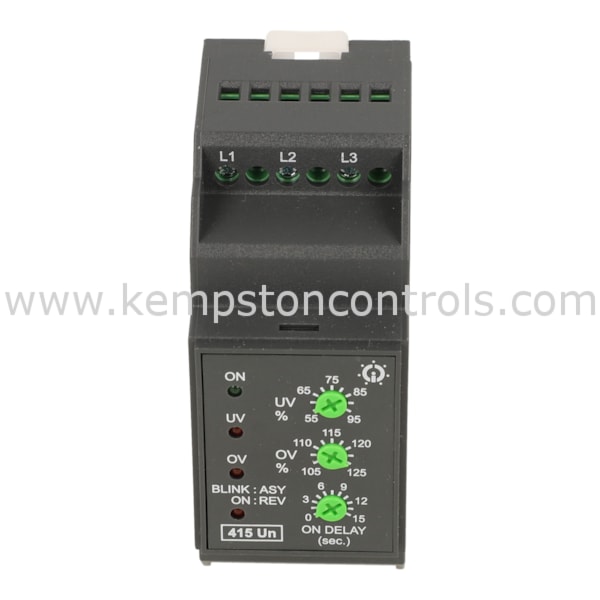 GIC MG53BH GIC PHASE MONITORING RELAY, 3PHASE, DPDT, 5A, DIN RAIL ...