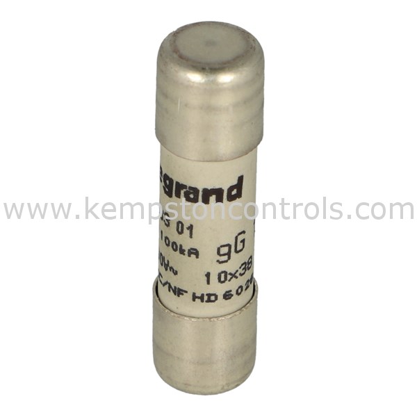 Legrand Power 013301 LEGRAND CYLINDRICAL CARTRIDGE FUSE, 100000 A, 1 A ...