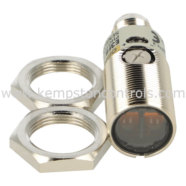 Omron E3FB-RP21-F2 OMRON PHOTOELECTRIC SEN., M18 AXIAL, METAL BODY, RED ...