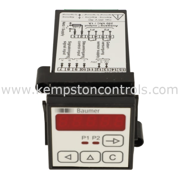 Baumer NE216.011AX01 BAUMER PRESET COUNTER, WITHOUT INTERFACE, RELAY ...