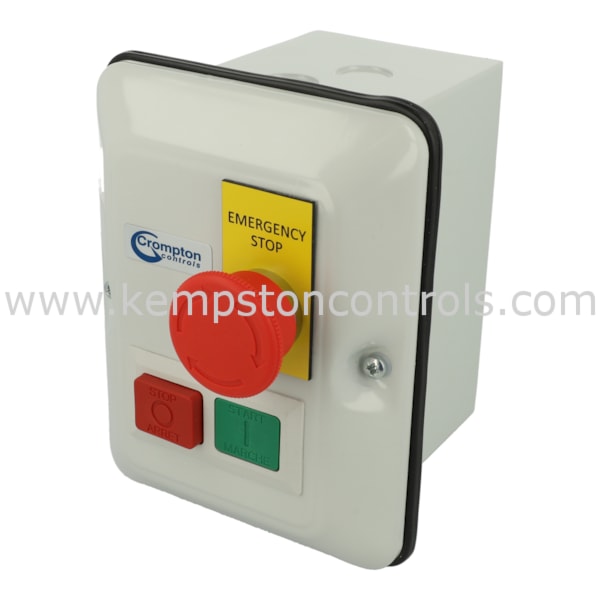 Crompton Controls 3DF1EFS88 CROMPTON CONTROLS DOL STARTER, FLUSH MOUNT, 400V, 3 PHASE, 1.6-2.5A ...